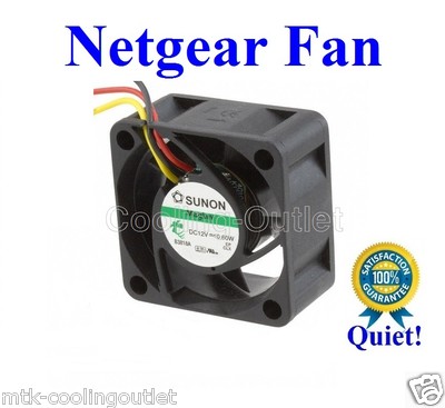 1x **Quiet** Replacement Fan for Netgear FS728TP (24~28dBA) Noise level ...