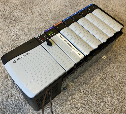 Allen Bradley Controllogix Rack 7 Slot with I/O, Ethernet, 1756-PA75 ...