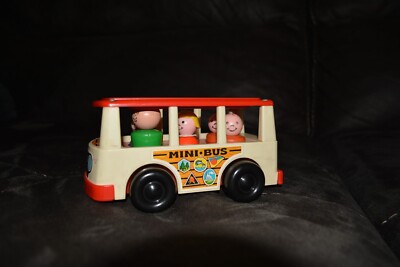 Fisher Price Little People Mini van Bus Toy | eBay