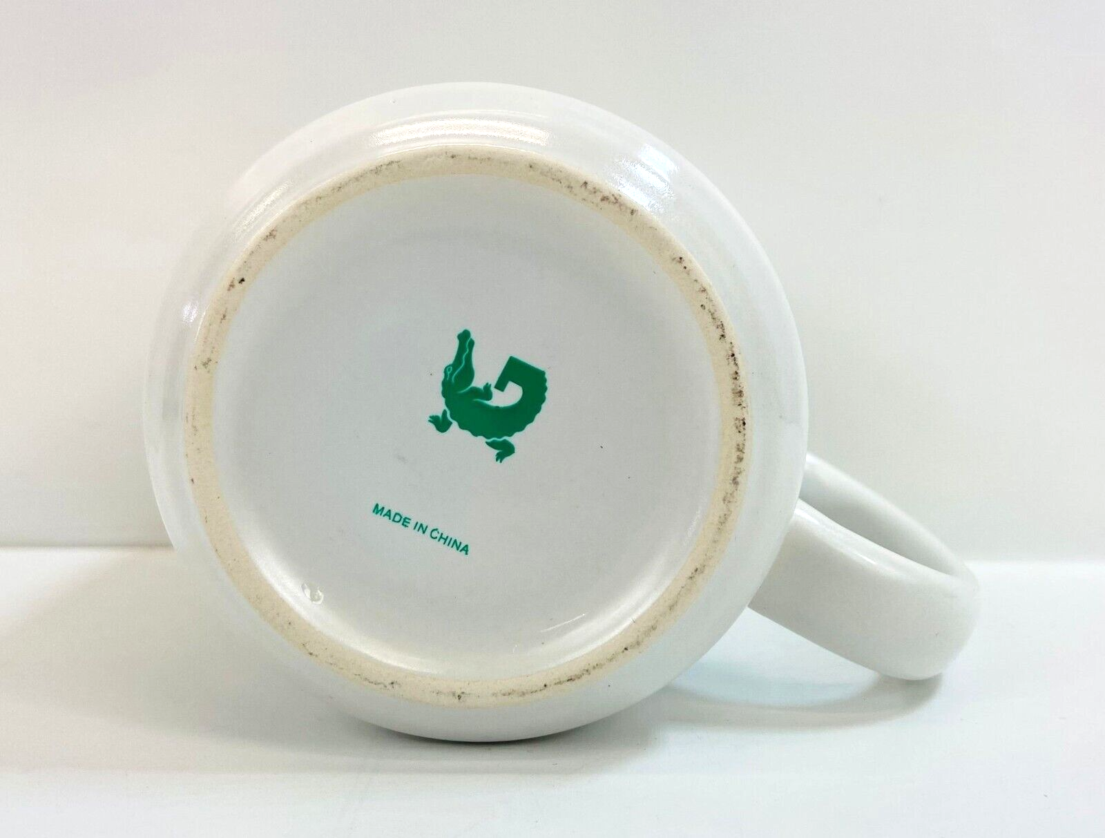 Ceramic Mug 15oz with Gator Logo, White | eBay