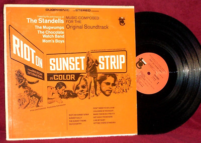 OST LP RIOT ON SUNSET STRIP THE STANDELLS CHOCOLATE WATCH BAND V/A ...
