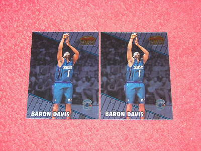 BARON DAVIS HORNETS UCLA 1999-00 BOWMAN'S BEST RC #103 LOT OF 2 (K1) | eBay