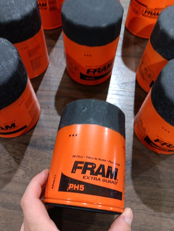 LOT OF 9 FRAM Extra Guard 10K Mile Change Interval Spin-On Oil Filter ...