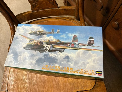Hasegawa 1/72 Mitsubishi G3 M3 type 96 attack bomber Nell Model 22/23 ...