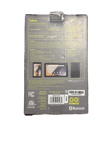 New On Surf Tablet 7" Android 14 Go Edition Bluetooth 32GB Storage | eBay