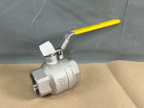 Apollo 76F-108-27A, 2" Stainless Steel Ball Valve, FNPT, CF8M, 1000 CWP ...