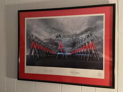 PINK FLOYD LIMITED EDITION “MARCHING HAMMERS” LITHOGRAPH (FROM THE WALL ...