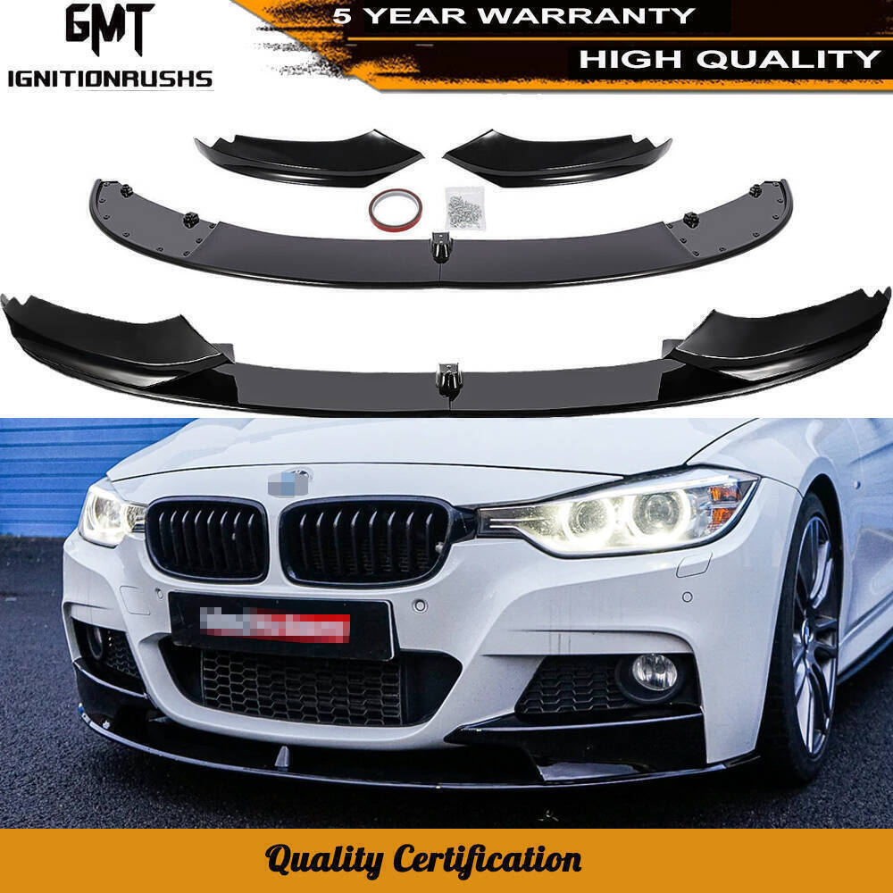 FOR BMW F32 F33 F36 4 SERIES FRONT SPLITTER LIP DIFFUSER M PERFORMANCE ...
