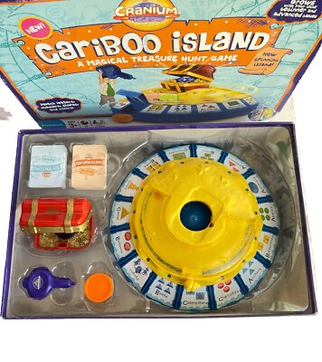 Cranium Cariboo Spinning Island Magical Treasure Hunt Game 95% complete ...