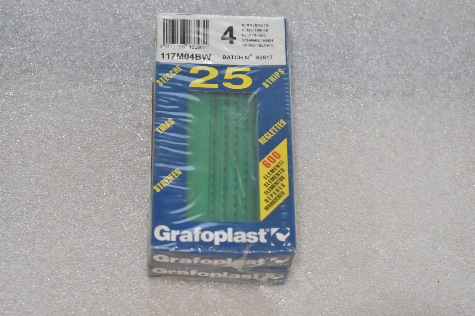GRAFOPLAST 117M04BW "4" CABLE MARKER (LOT OF 1200 pcs) | eBay