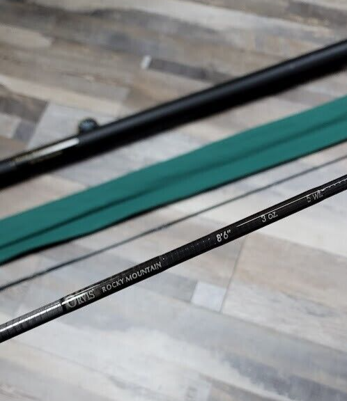 Orvis Rocky Mountain Series Fly Rod 8’6” 5 WT 2 Piece SOCK AND TUBE | eBay