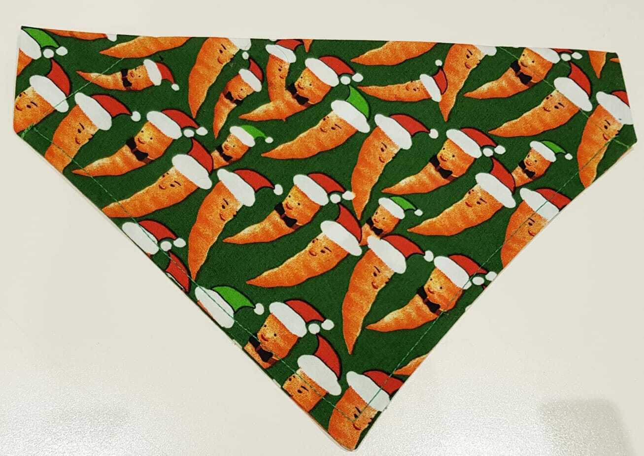 HANDMADE KEVIN CARROT BRUSSEL SPROUT BANDANA SCARF SLIDE ON TYPE ...