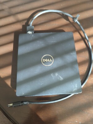 Dell K01B External Optical DVD ROM Drive w/ Cable eSATA *Untested* | eBay