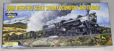 1/87 John Deere HO Scale Steam Locomotive and Tender by Athearn 1142 | eBay