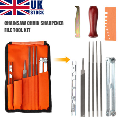 10 Pcs Chainsaw Sharpening For Stihl Filing Kit Chain Sharpen Saw Files ...