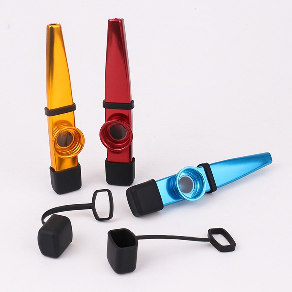 6 Pcs Durable Kazoo Cover Silicone Covers Double Hole Design Finger ...