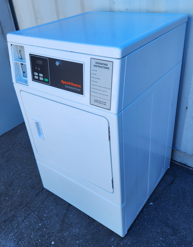 SPEED QUEEN COIN-OP RRONTLOAD ELECTRIC DRYER M:SDEBCAGS171TW01 SN ...