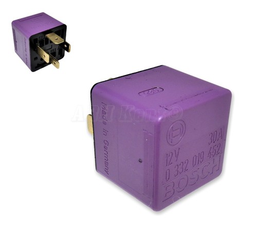 24-Saab 9-3 9-4X Fuel Pump Purple Relay Bosch 0332019452 90464759 30A ...