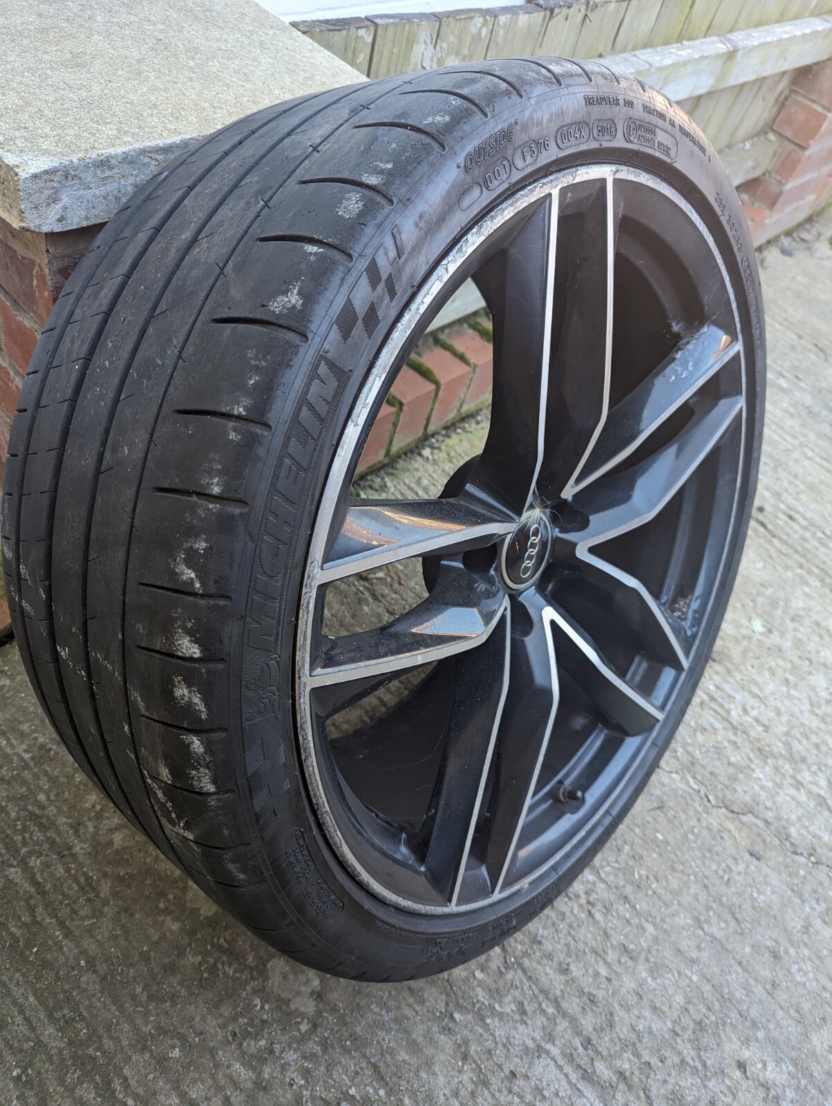 GENUINE 21" AUDI RS6 C7 ALLOY WHEEL AND TYRE 4G0601025CG 5.5mm #3 | eBay