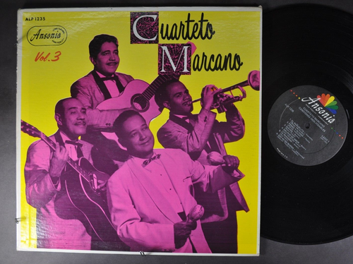 CUARTETO MARCANO Canciones Inolvidables Vol. 3 LATIN LP ANSONIA ...