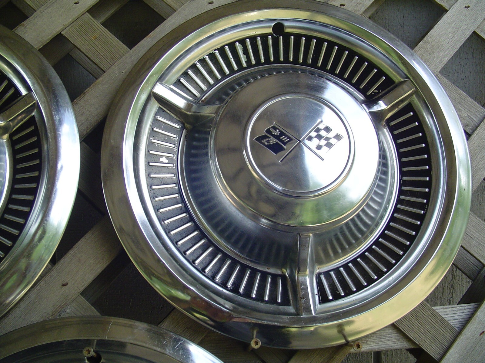 VINTAGE 1958 58 CHEVROLET CHEVY BELAIR IMPALA NOMAD BISCAYNE HUBCAPS ...