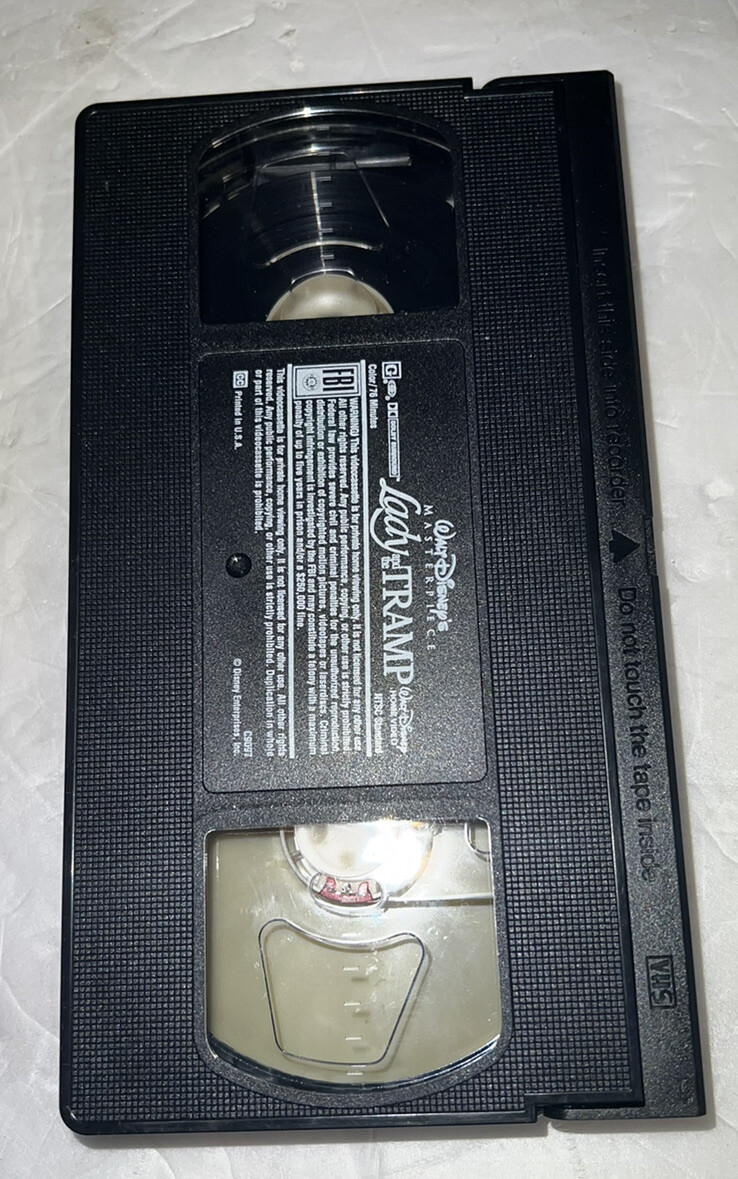 Lady and the Tramp (VHS, 1998) 786936078541 | eBay