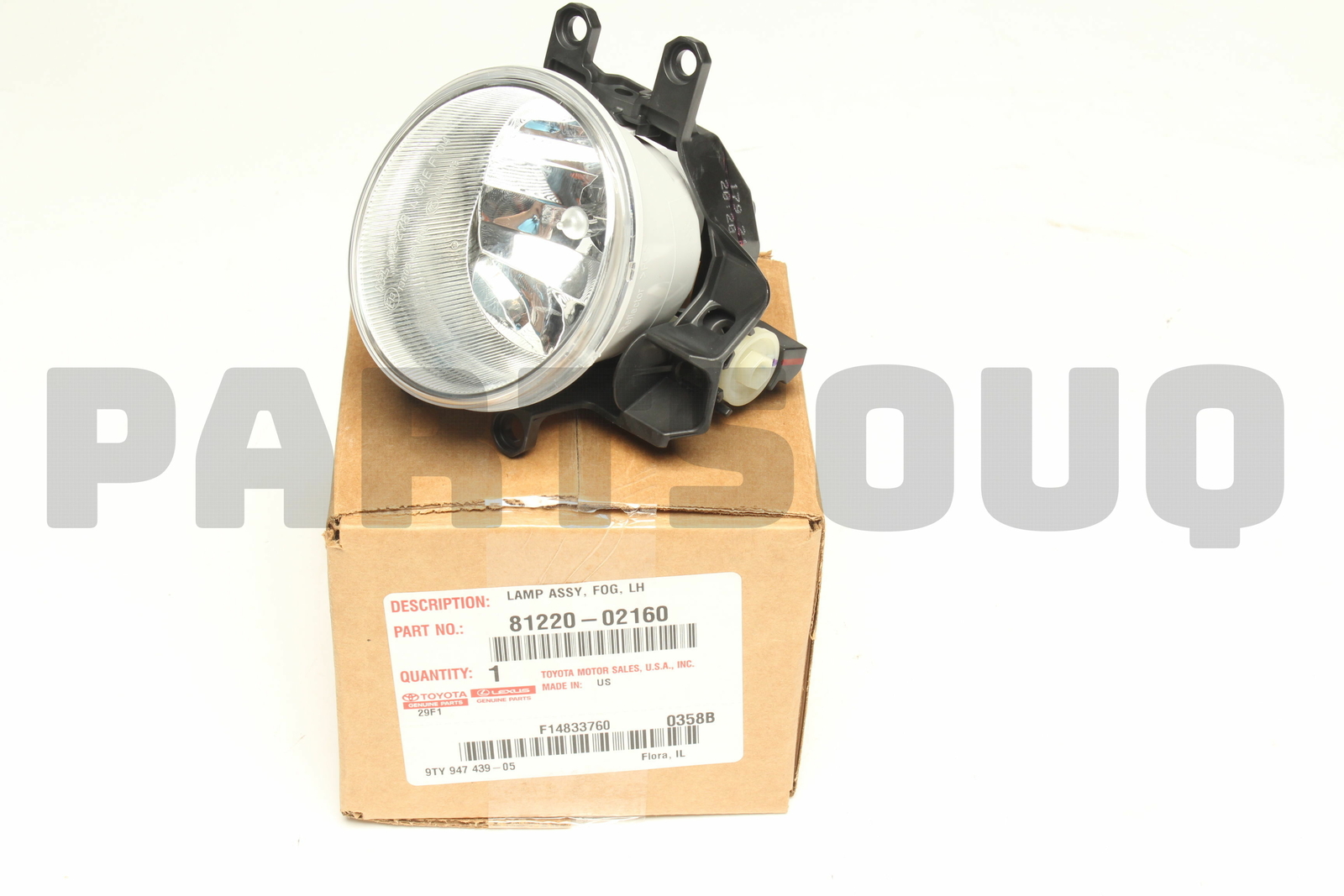 8122002160 Genuine Toyota LAMP ASSY, FOG, LH 81220-02160 | eBay
