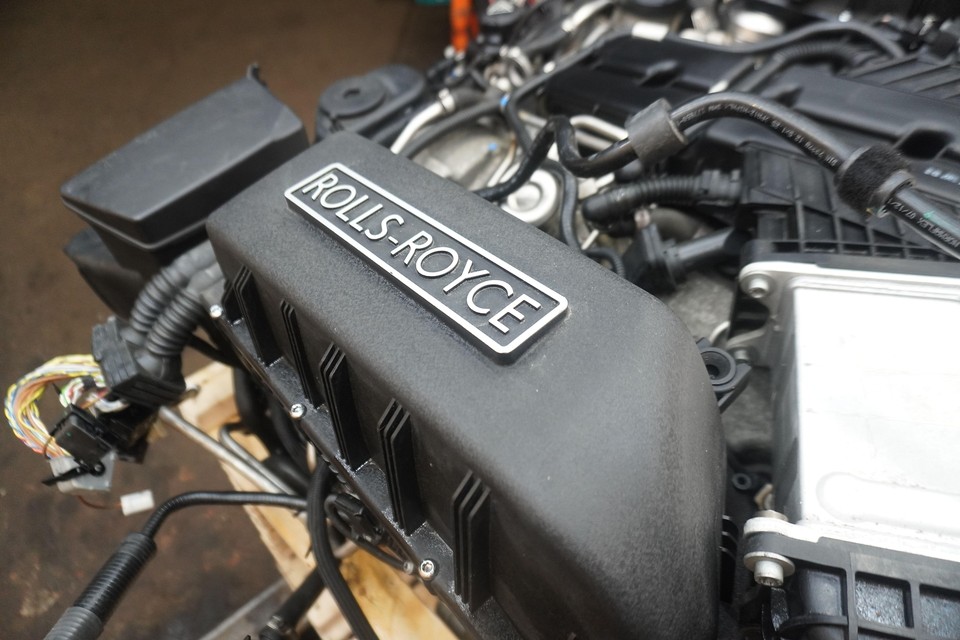 6.6l Twin Turbo V12 Engine Motor Dropout N74B66 OEM Rolls Royce Ghost ...
