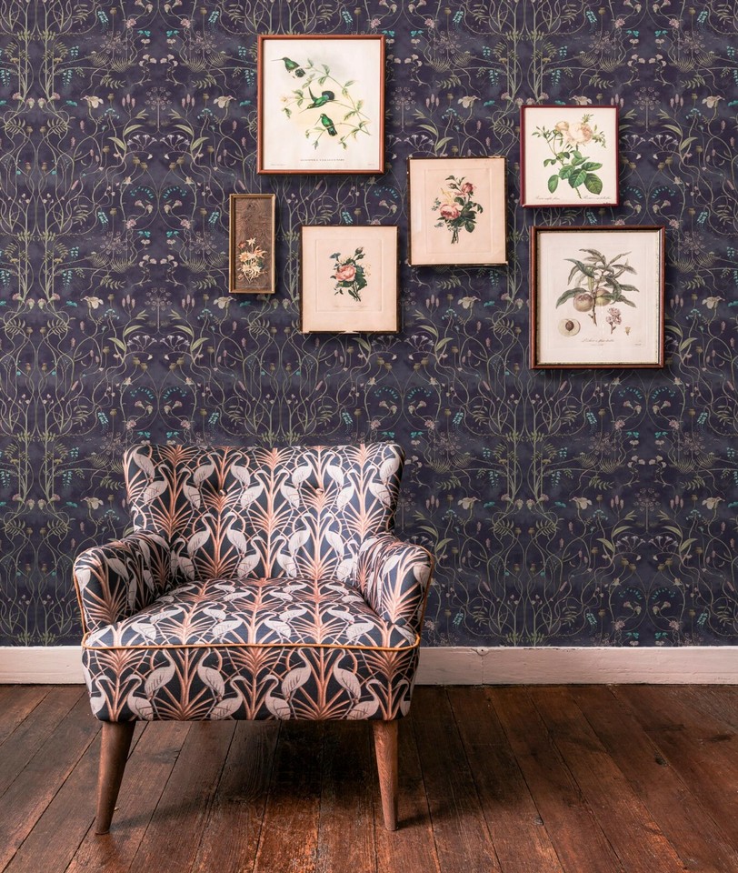 The Chateau Angel Strawbridge WALLPAPER COLLECTION Art Deco Vintage ...