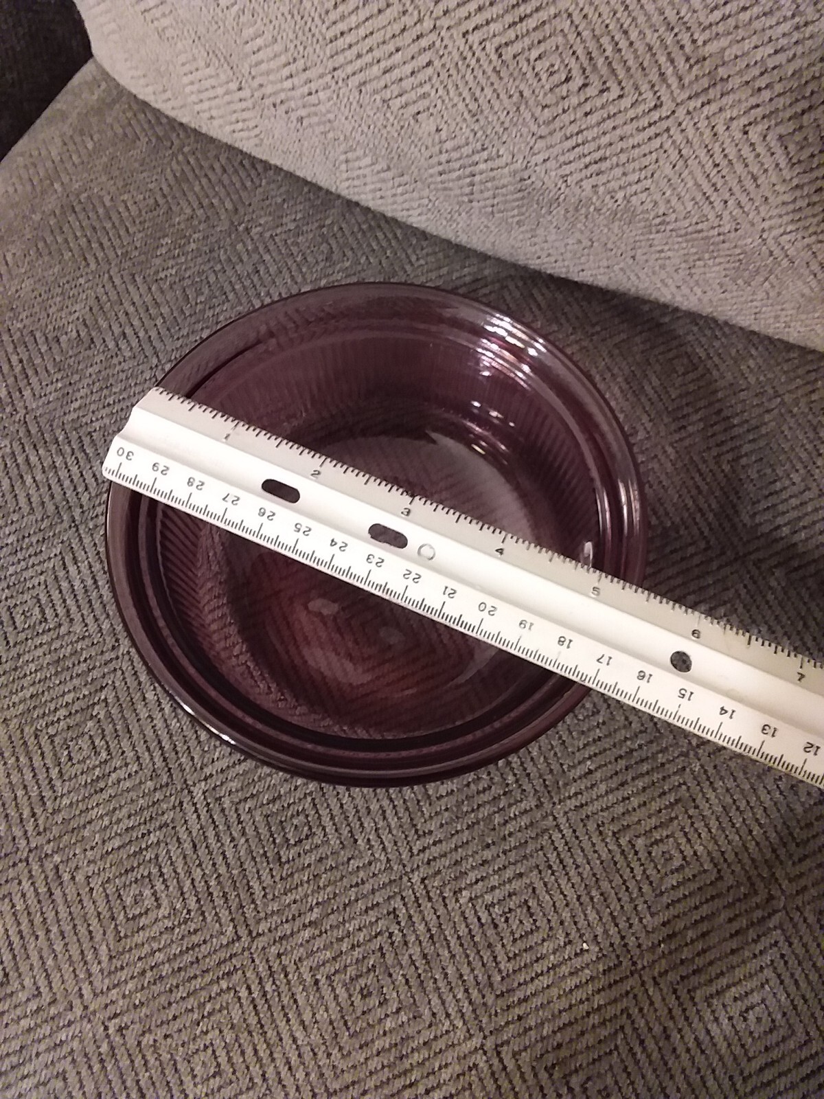 Corning C-16 B Cranberry Vision Ware 1 Pint Bowl 450 ML Vintage Cooking ...