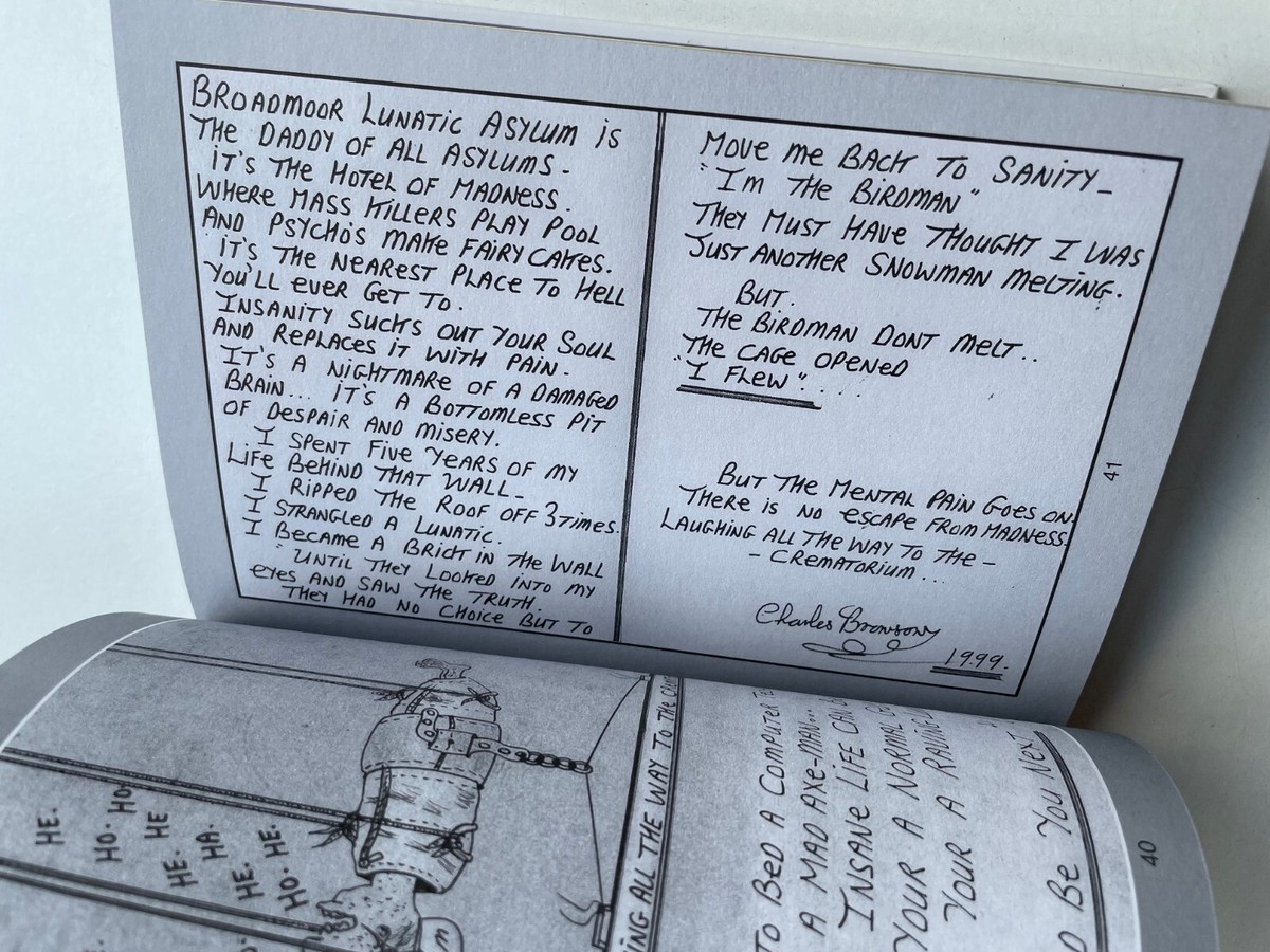 Charles Bronson Poetry Birdman Opens His Mind The Charles Bronson