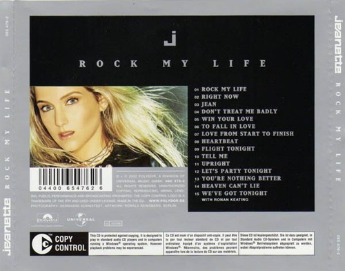 Jeanette – Rock My Life (2002) CD "Made in EU" "New" | eBay