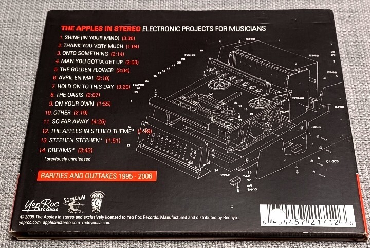 Electronic Projects For Musicians CD by The Apples in Stereo-Rarities ...