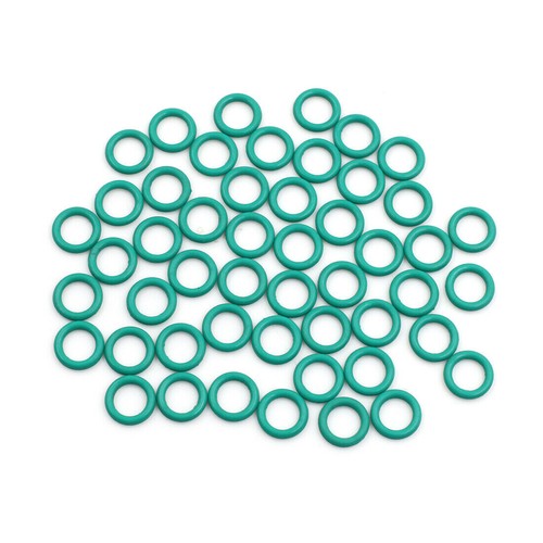 Fluorine Rubber O Rings 14mm OD, 9mm ID 2.5mm Width Seal Gasket Green ...