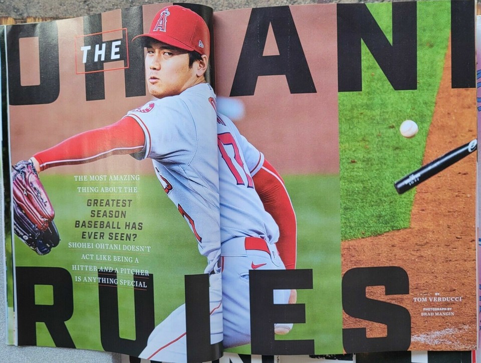 Sports Illustrated Magazine Oct 2021 Shohei Ohtani LA Cover 1 The ...