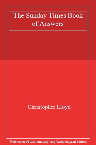 The Sunday Times Book of Answers | eBay