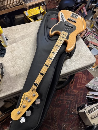 2014 Squier Classic Vibe '70s Jazz Bass - Natural w/ Maple Fretboard ...