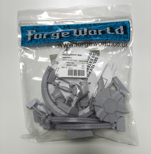 Forge World Necron Sentry Pylon with Gauss Exterminator – Warhammer 40K ...