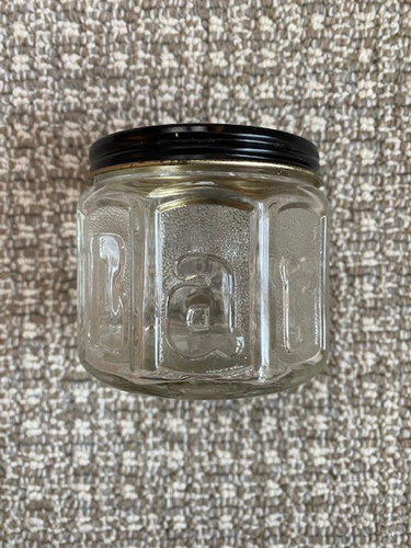 Vintage Barbasol Shaving Glass Jar with Lid | eBay