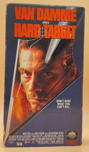 Hard Target VHS 1994 Jean Claude Van Damme **Buy 2 Get 1 Free ...
