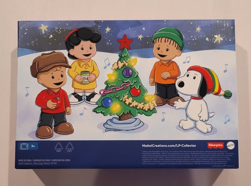 IN HAND Fisher Price Little People A Charlie Brown Christmas Set | eBay