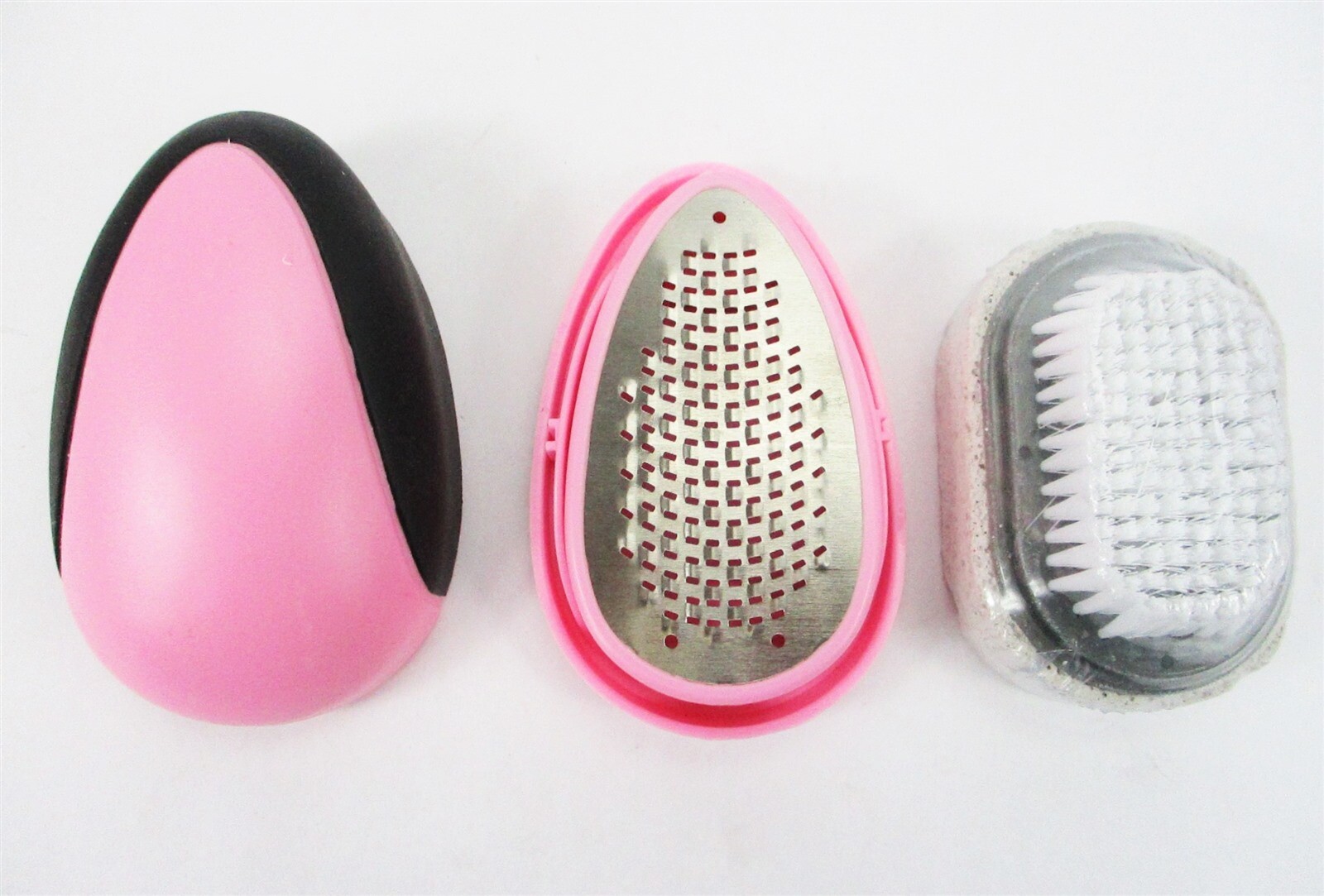 Dr. Deo's Egg Foot File + Japanese Pedicure Pumice Stone Callus Remover ...