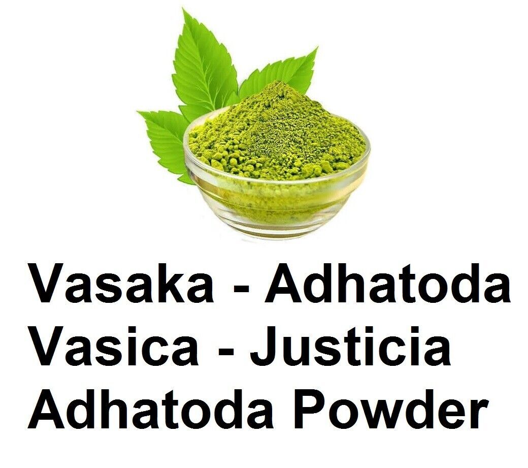 Vasaka - Adhatoda Vasica - Justicia Adhatoda Powder , 100% Indian ...