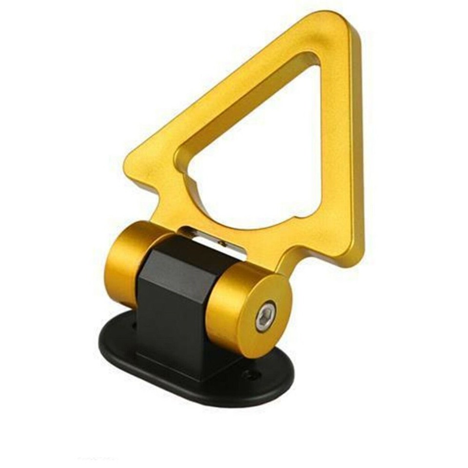Car Accessories Gold Triangle Track Racing Style Tow Hook Trim ...