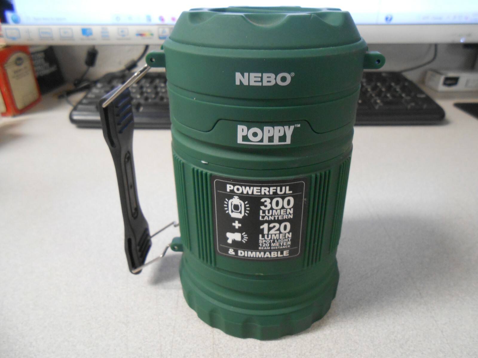 Nebo Poppy 300 Lumen Lantern 120 Spot Light VA Colors 6594 6597 6595 ...