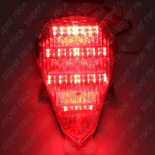 Smoke LED Integrated Brake Turn Signal Rear Tail Light For Yamaha YZF ...