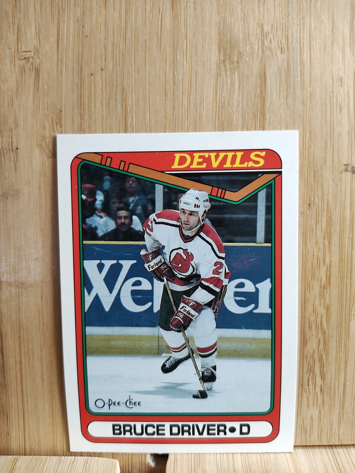 BRUCE DRIVER 🏆1990 O-PEE-CHEE #172 Devils NHLPA Hockey Card🏆 | eBay ...