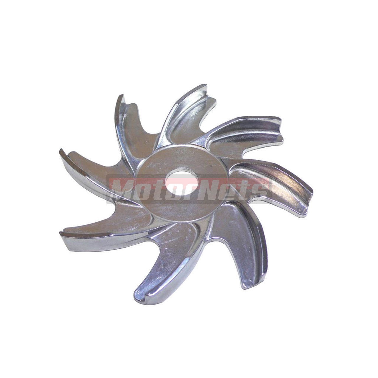Polish aluminum alternator pulley fan GM Ford SBC BBC Chevy delco 327 ...