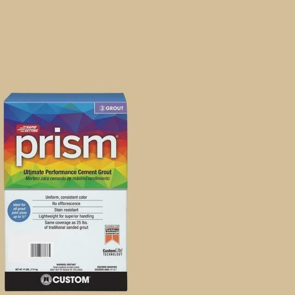 Grout Custom Building Products Prism SureColor Cement-based #122 Linen ...