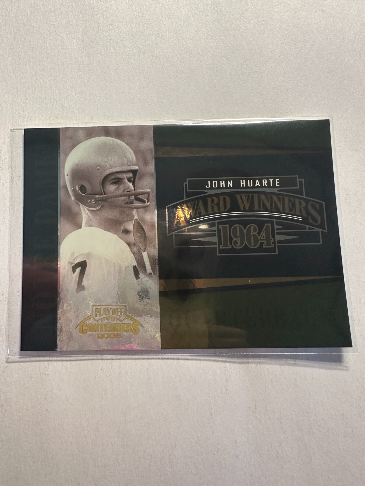 K32,457 - 2006 Playoff Contenders Award Winners #28 John Huarte #/1000 ...